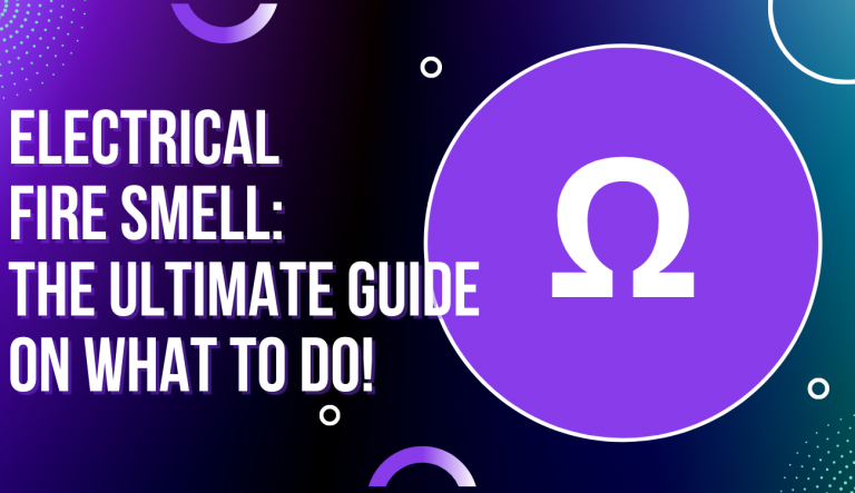 Electrical Fire Smell - AC Electric